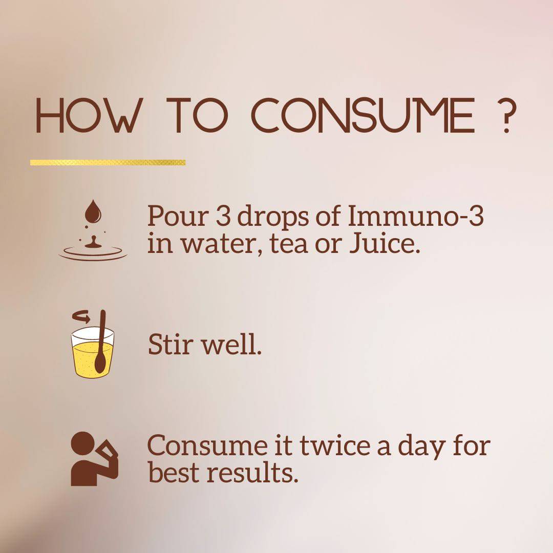 Immuno-3 | Immunity and Energy Booster | Enriched with Tulsi ...